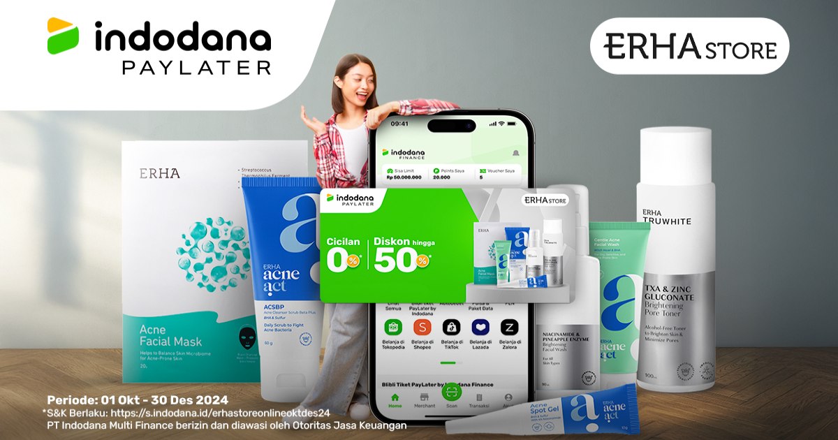 Nikmati Kemudahan Pembelian Produk ERHAStore dengan Indodana PayLater ...